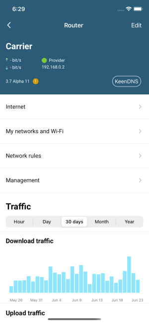 Приложение Keenetic